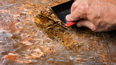 How to paint OSB plates: use a quality latex